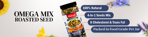 Top Health Benefits of Omega Mix Seeds You Need to Know – Midiron